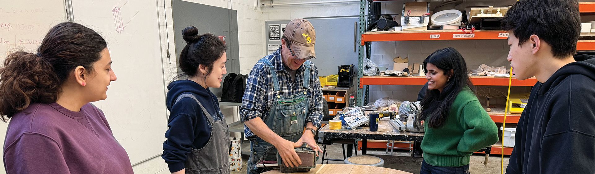 Students Turn Fallen Campus Trees Into Public Tables