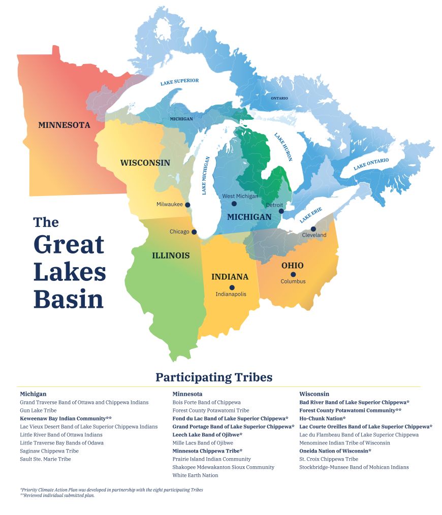 Life is better by the lakes: A new summary of Great Lakes climate plans